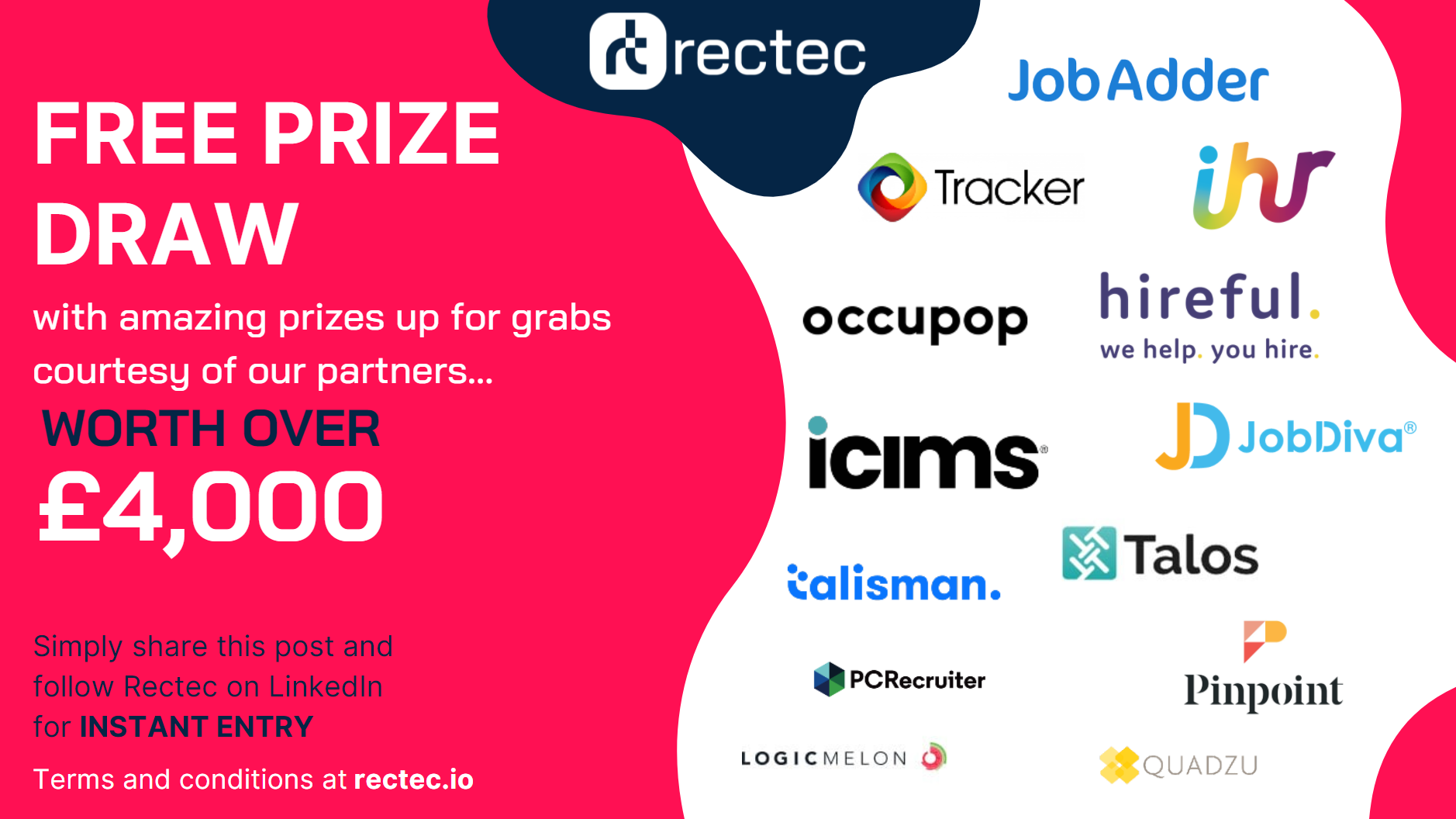 Rectec are giving away amazing prizes! | Onrec